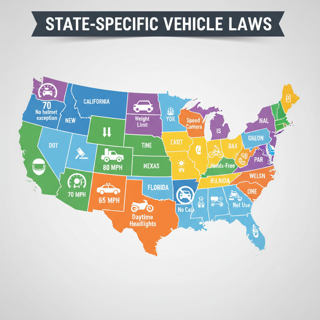 Vehicle Inspection, License Plate Rules, and Traffic Law Differences ...
